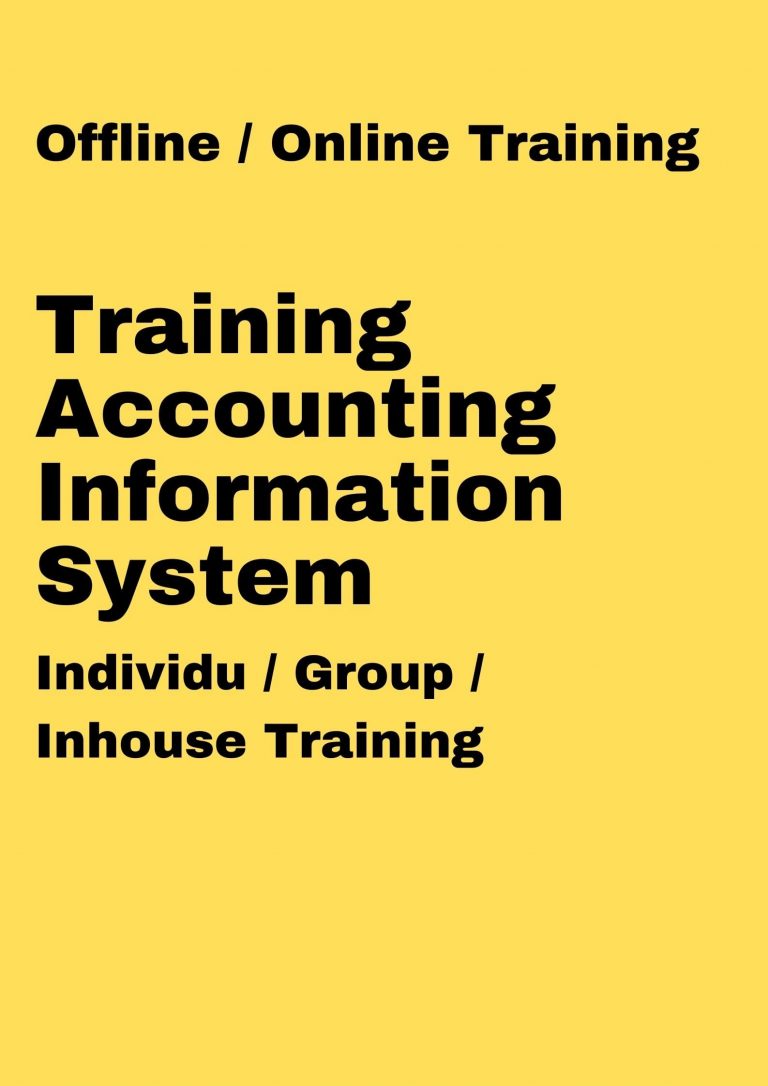 Training Accounting Information System - Solusi Training Indonesia